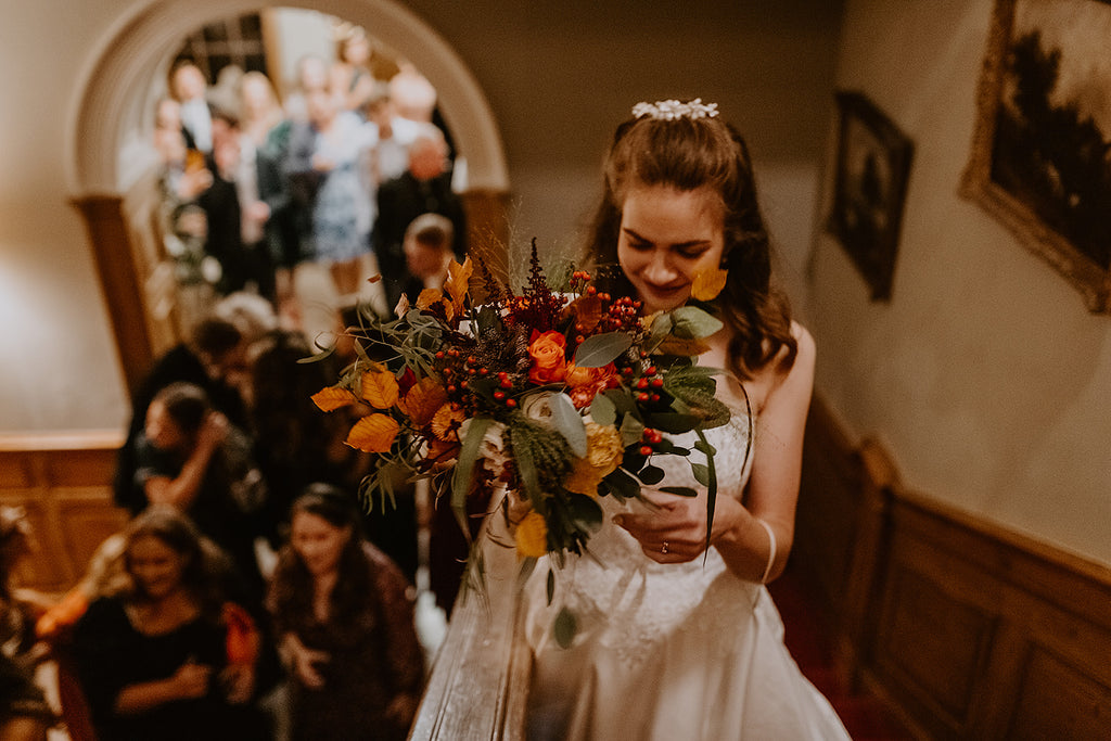 Alice & Olivier | October 2022 | Flowers on Main Street Nottingham Florist
