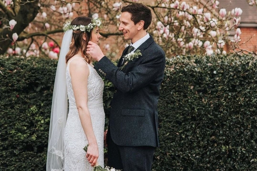 Elinor & Matt | April 2021 | Nottingham Wedding | Flowers on Main Stre ...