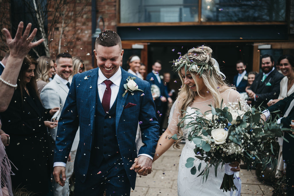 Laura & Phill | March 2023 | Flowers on Main Street Nottingham Weddings